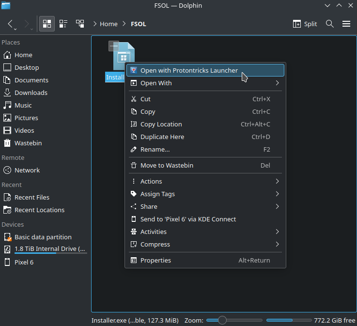 Protontricks - Flight Sim on Linux